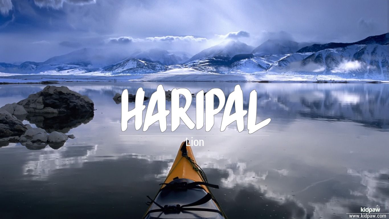 Haripal 3D Name Wallpaper for Mobile, Write हरिपाल Name on Photo Online