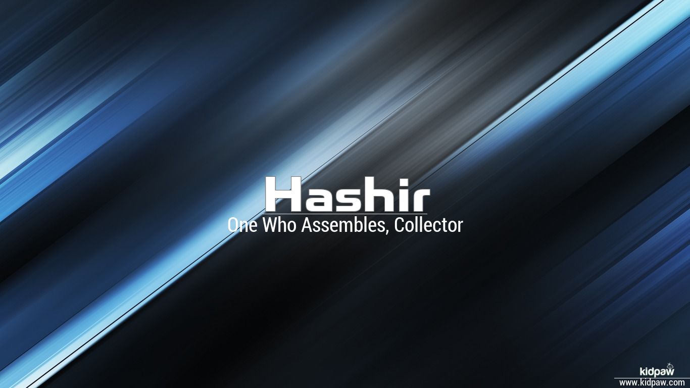 Hashir 3D Name Wallpaper for Mobile, Write حشر Name on Photo Online