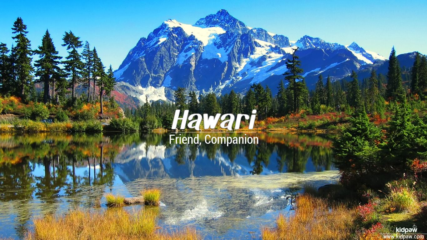 Hawari 3D Name Wallpaper for Mobile, Write Name on Photo Online