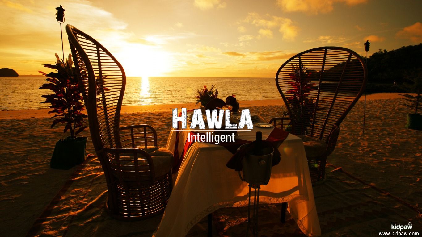 Hawla 3D Name Wallpaper for Mobile, Write ہولا Name on Photo Online