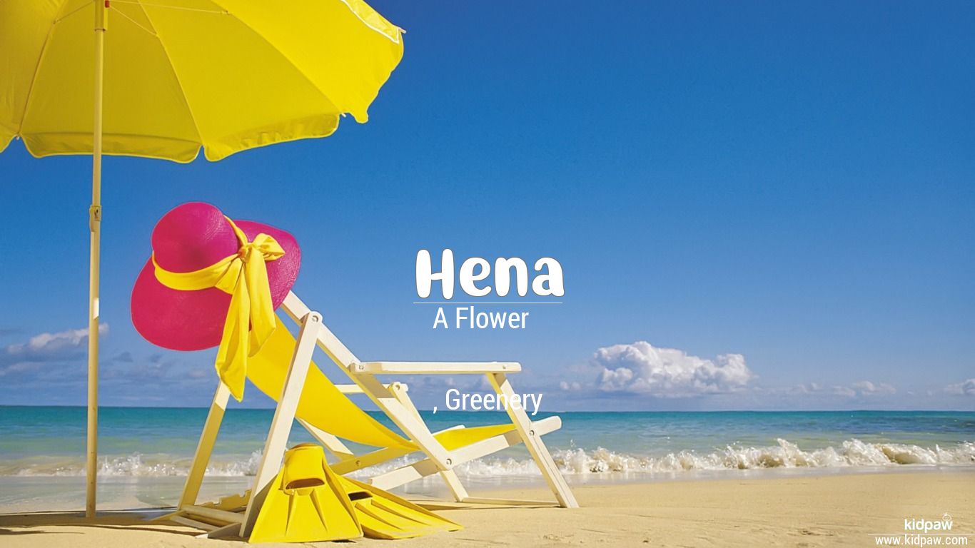 Hena 3D Name Wallpaper for Mobile, Write ہنا Name on Photo Online
