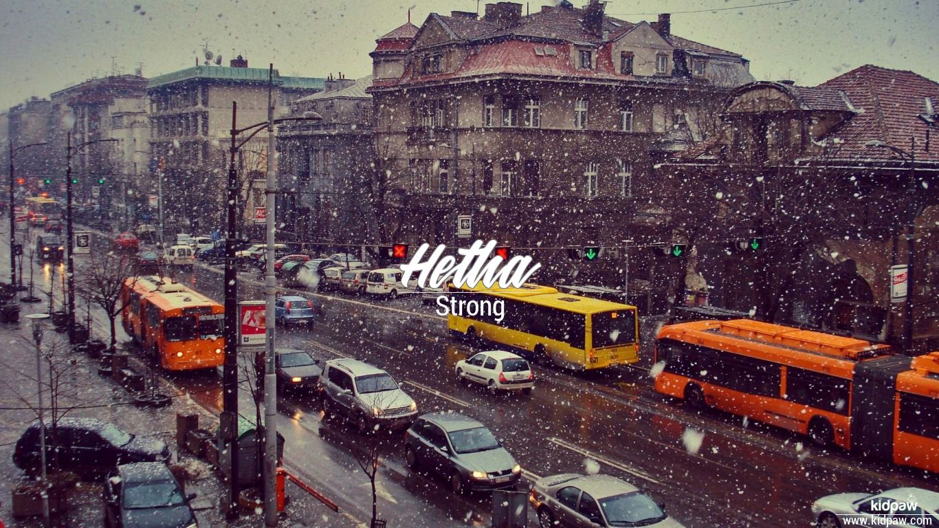 Hetha 3D Name Wallpaper for Mobile, Write Name on Photo Online