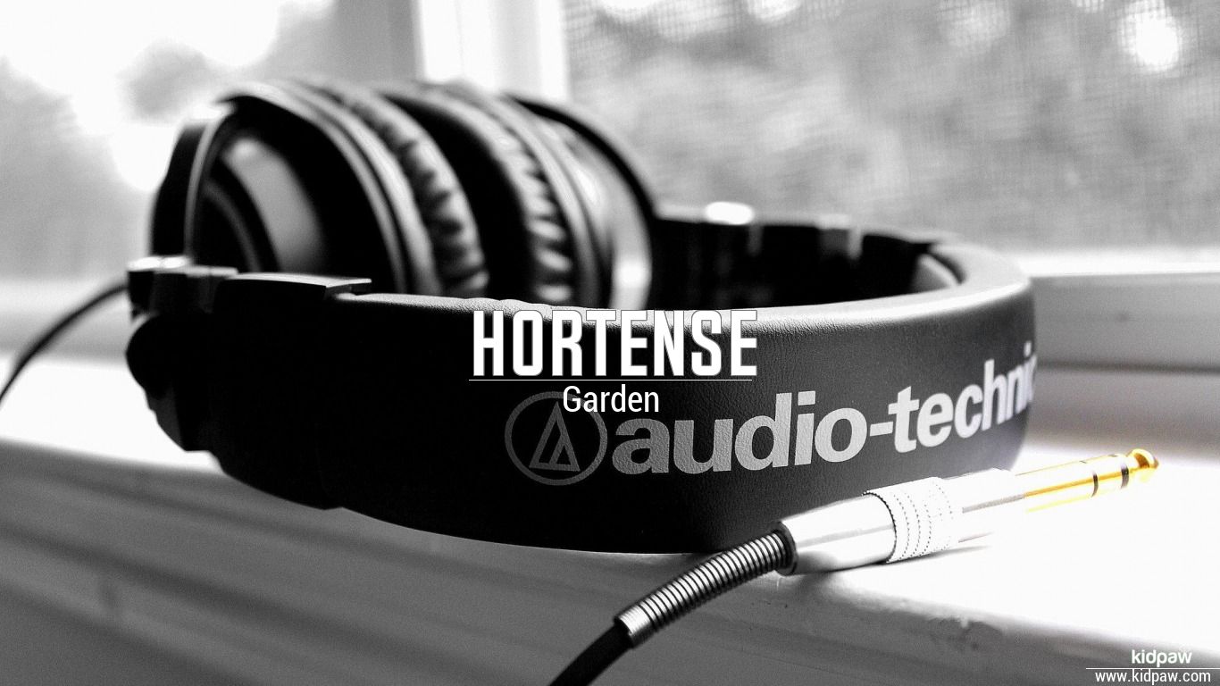 Hortense 3D Name Wallpaper for Mobile, Write Name on Photo Online