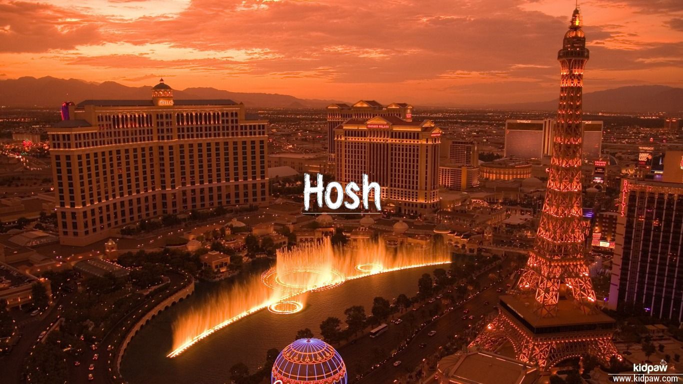 Hosh 3D Name Wallpaper for Mobile, Write Name on Photo Online