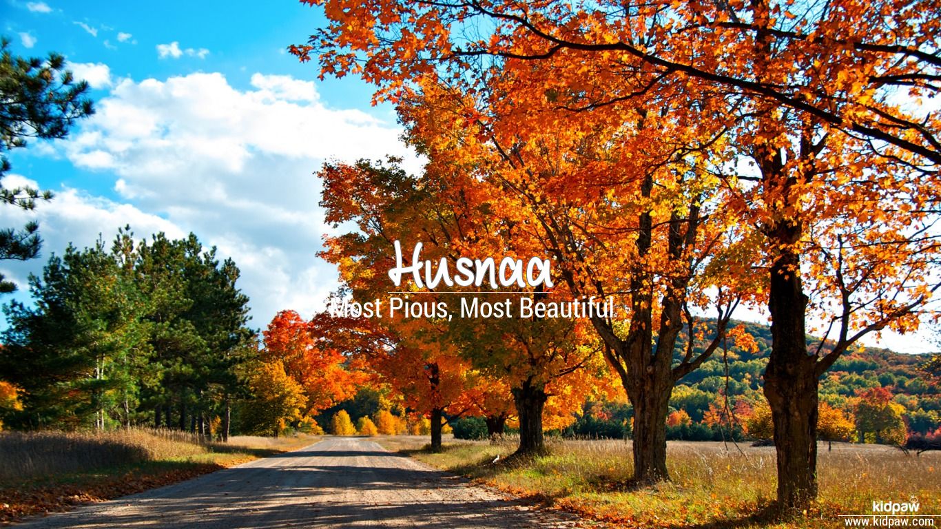 Husnaa 3D Name Wallpaper for Mobile, Write حسنا Name on Photo Online