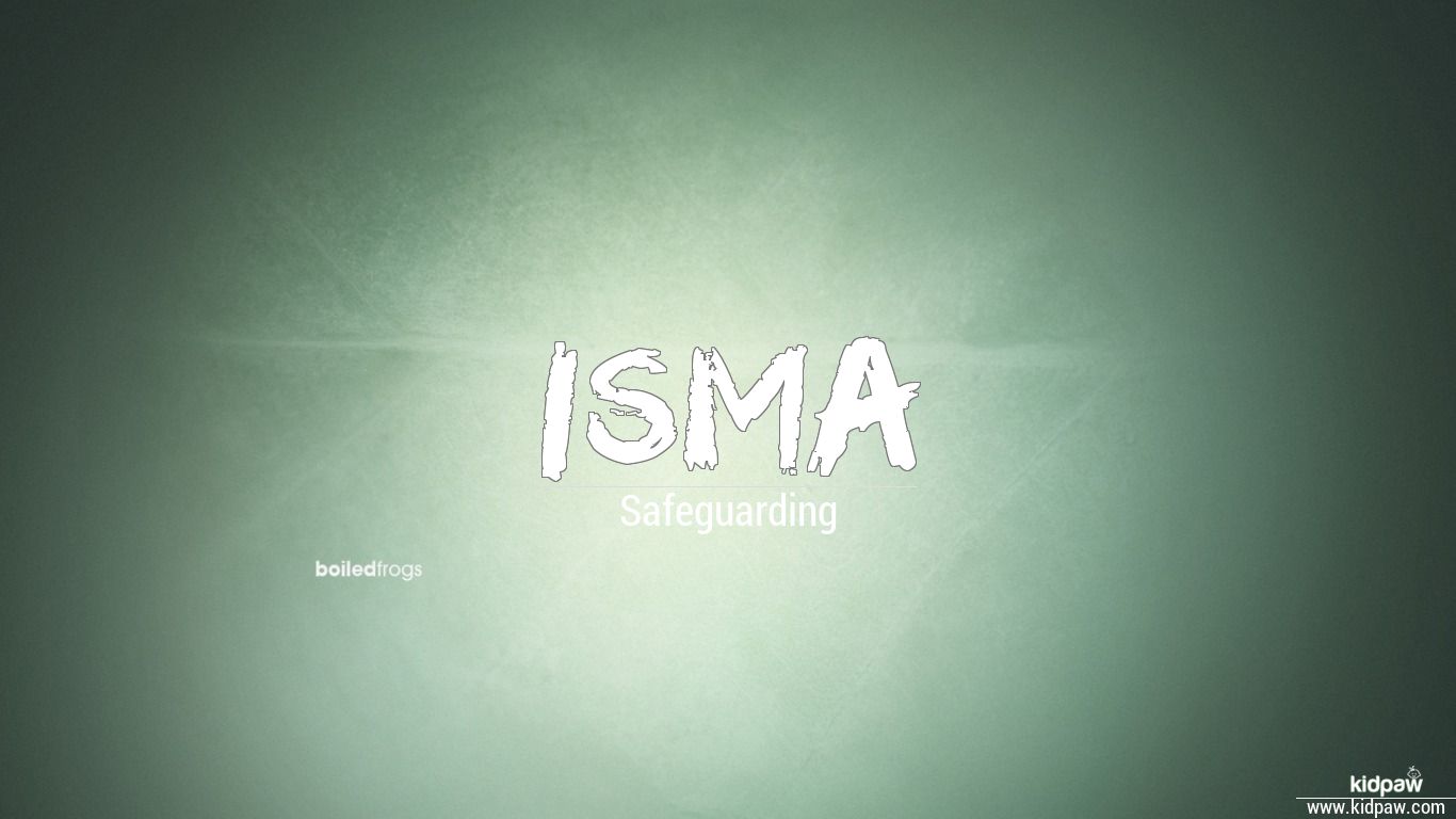 Isma 3D Name Wallpaper for Mobile, Write اسما Name on Photo Online
