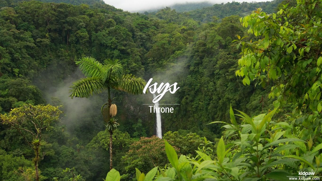 Isys 3D Name Wallpaper for Mobile, Write Name on Photo Online