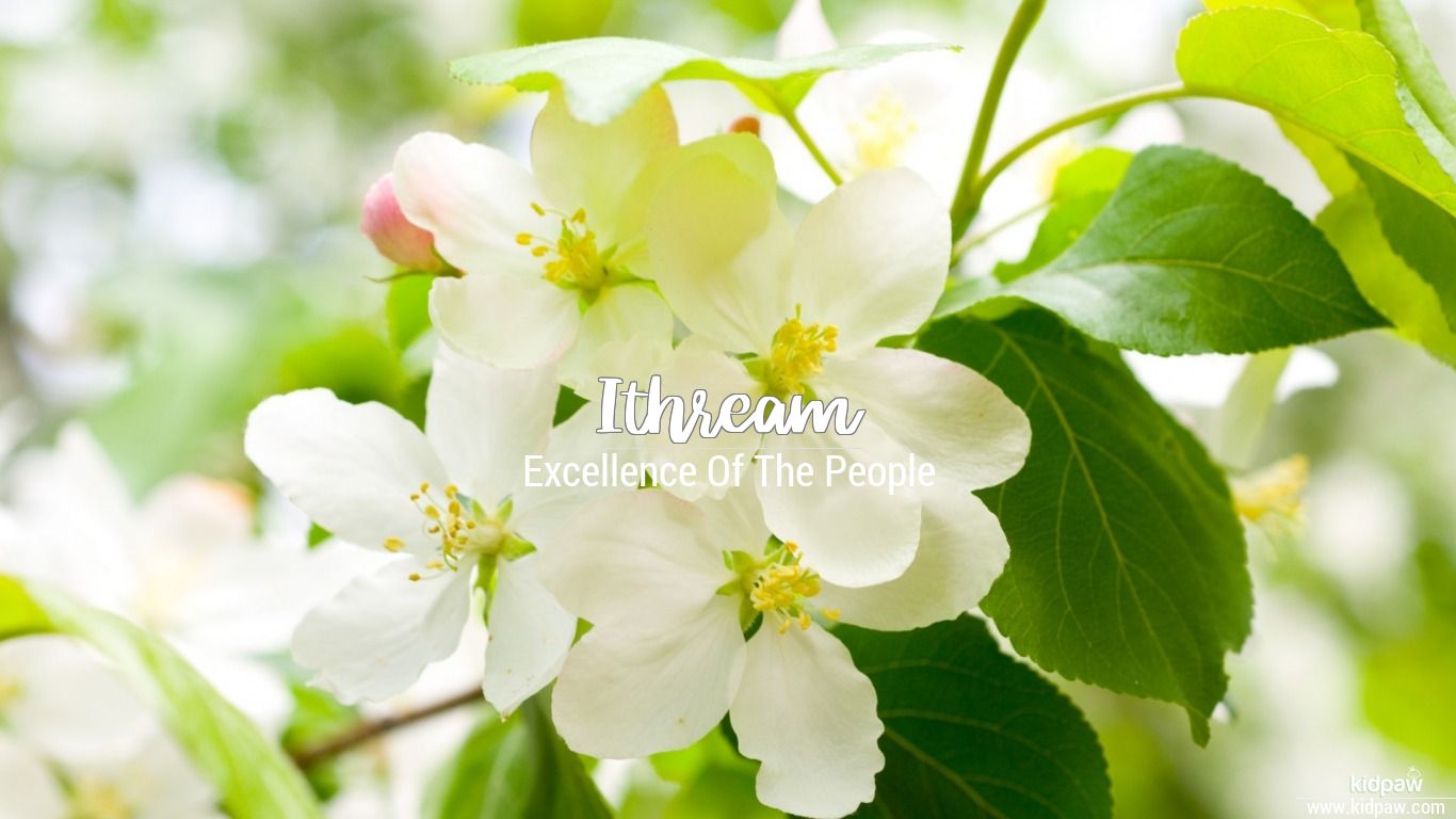 Ithream 3D Name Wallpaper for Mobile, Write Name on Photo Online