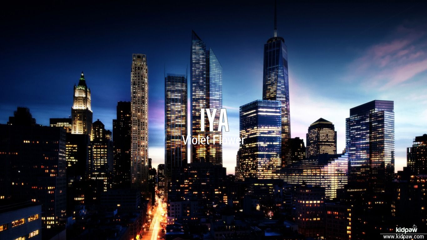 Iya 3D Name Wallpaper for Mobile, Write िया Name on Photo Online