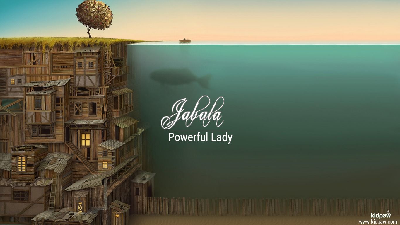 Jabala 3D Name Wallpaper for Mobile, Write جبلہ Name on Photo Online