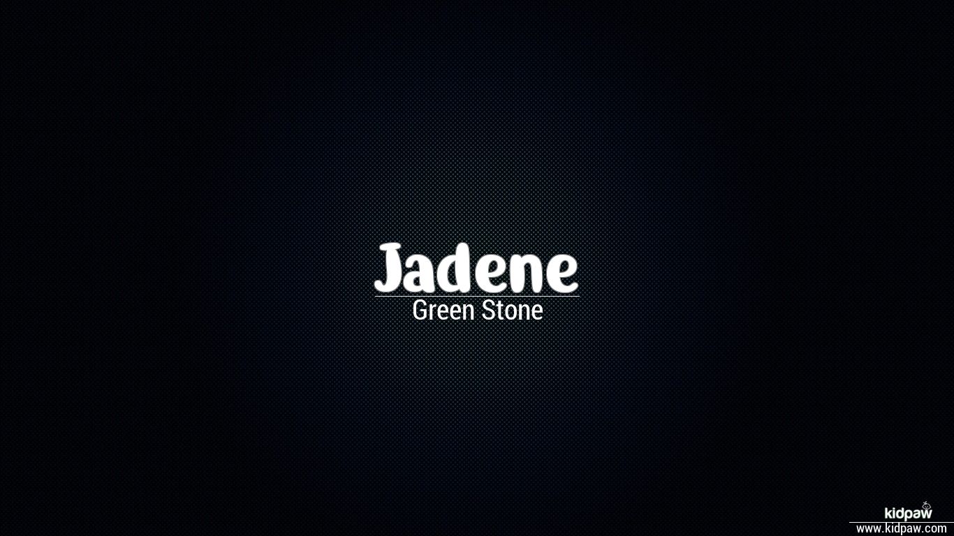 Jadene 3D Name Wallpaper for Mobile, Write Name on Photo Online