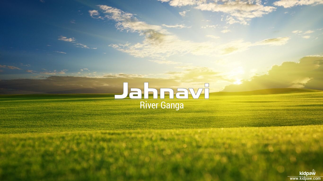 Jahnavi 3D Name Wallpaper for Mobile, Write जाह्नवी Name on Photo Online