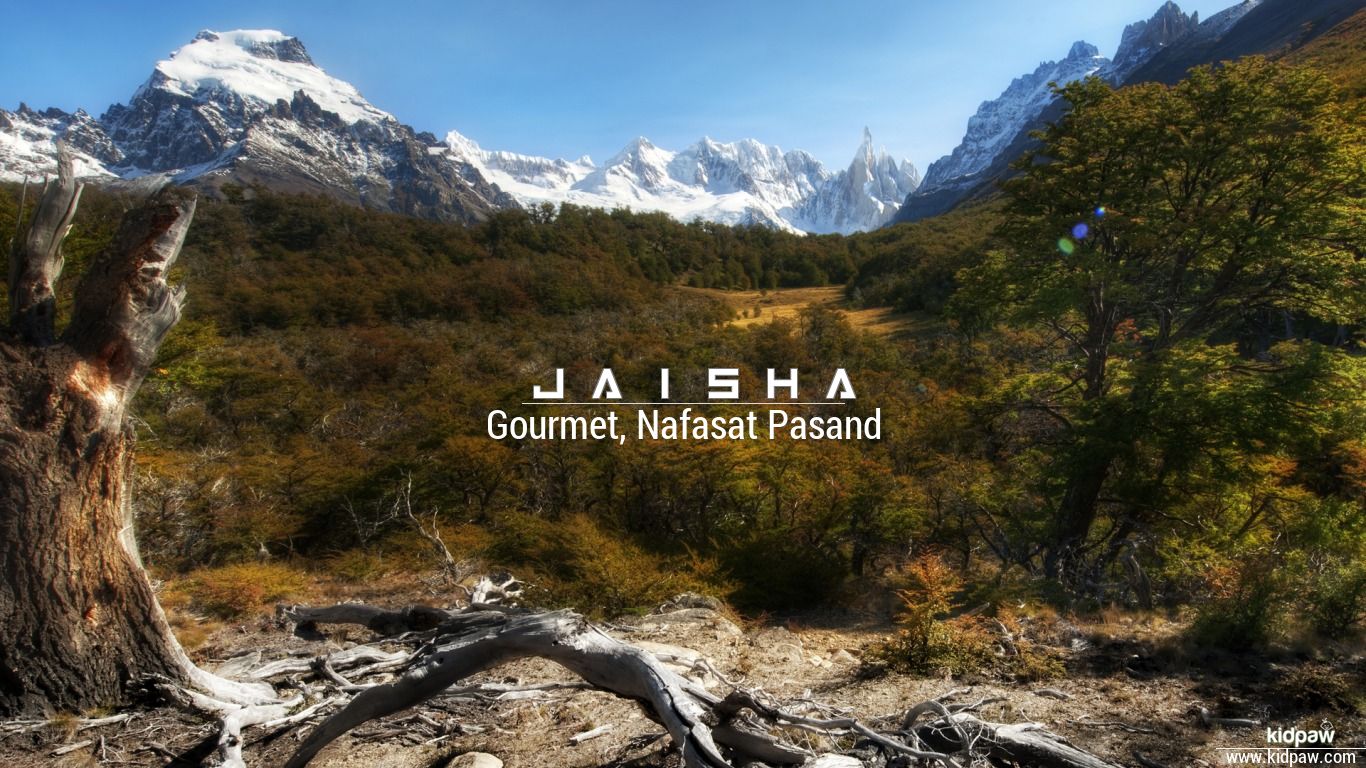 Jaisha Name Meaning in Urdu جیشا نام کی تفصیل، لکی نمبر