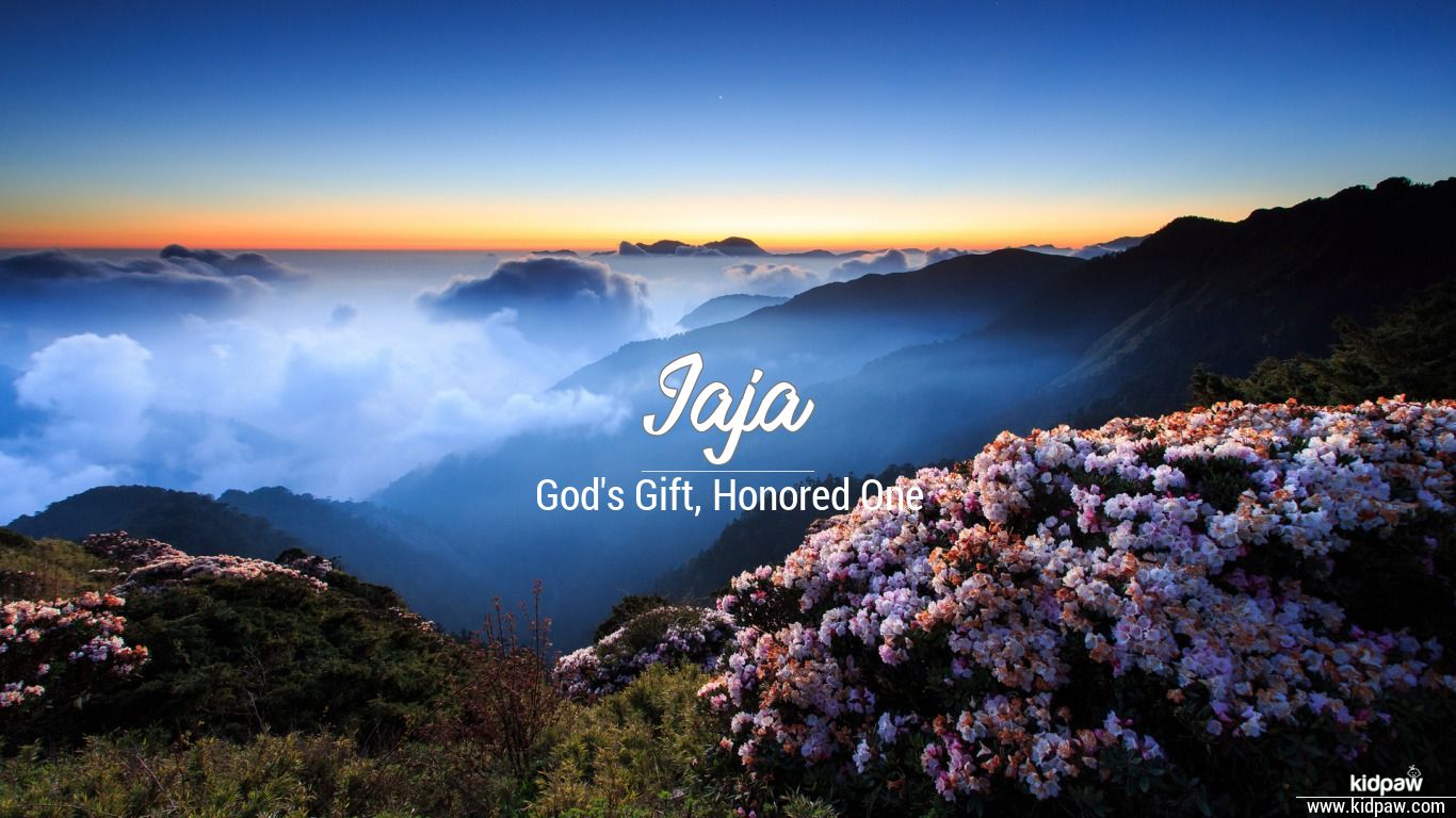 Jaja 3D Name Wallpaper for Mobile, Write जजा Name on Photo Online