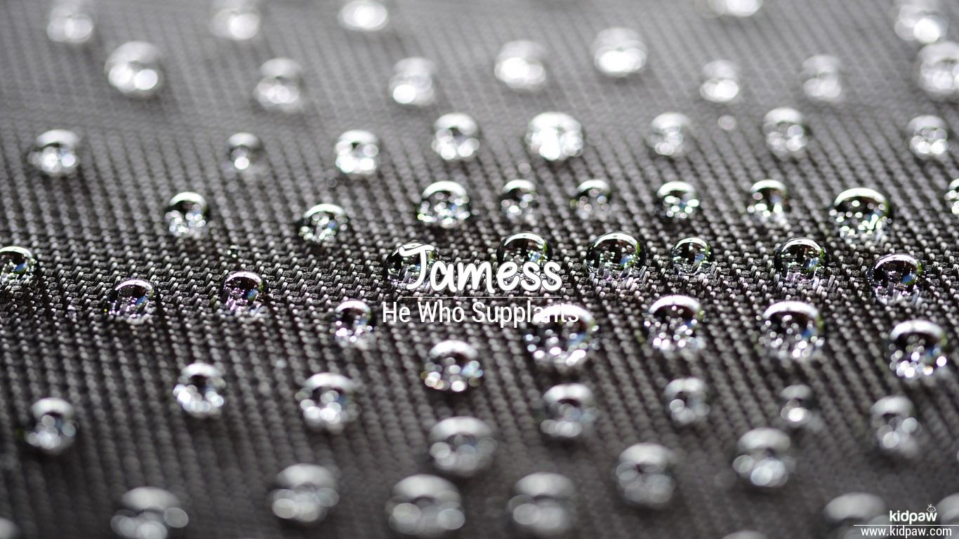 Jamess 3D Name Wallpaper for Mobile, Write Name on Photo Online