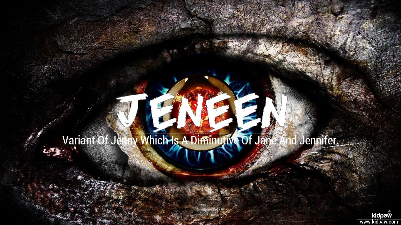 Jeneen 3D Name Wallpaper for Mobile, Write Name on Photo Online