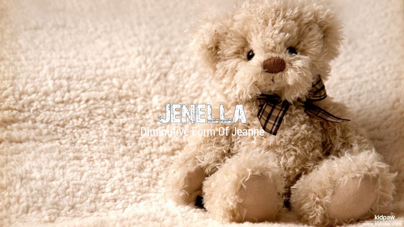 Jenella 3D Name Wallpaper for Mobile, Write Name on Photo Online