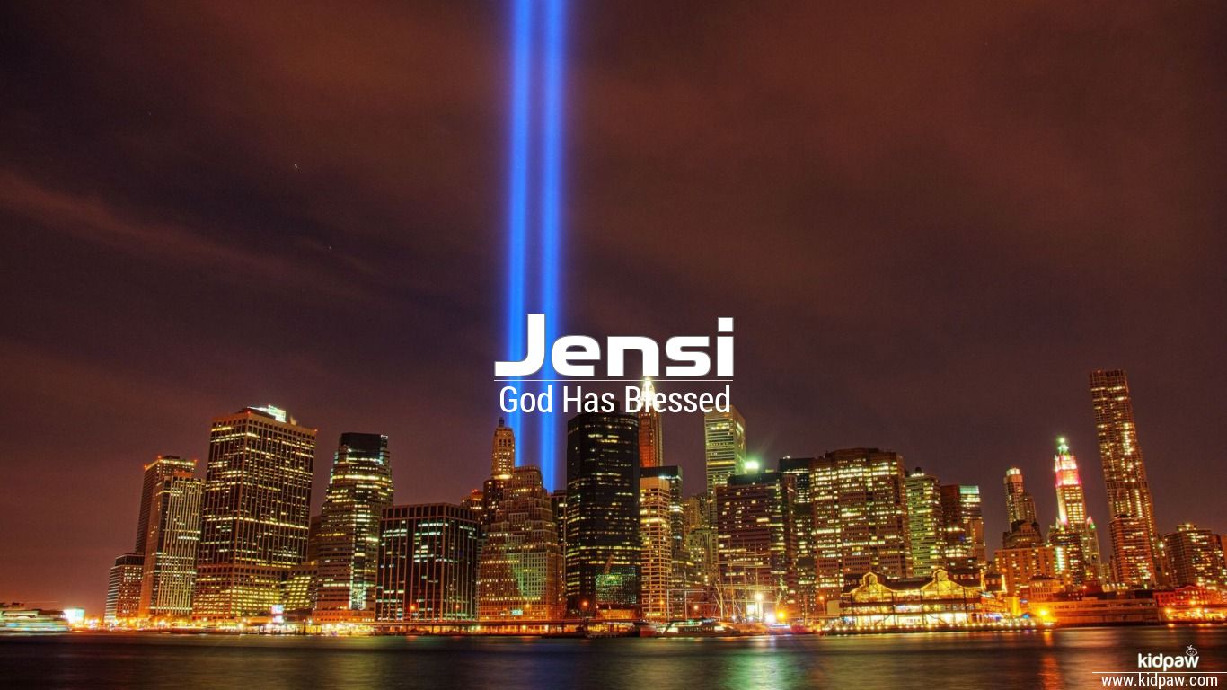 Jensi 3D Name Wallpaper for Mobile, Write जेन्सी Name on Photo Online
