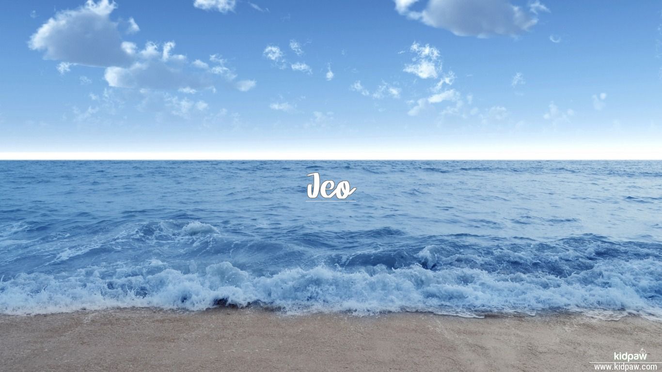 Jeo 3D Name Wallpaper for Mobile, Write Name on Photo Online