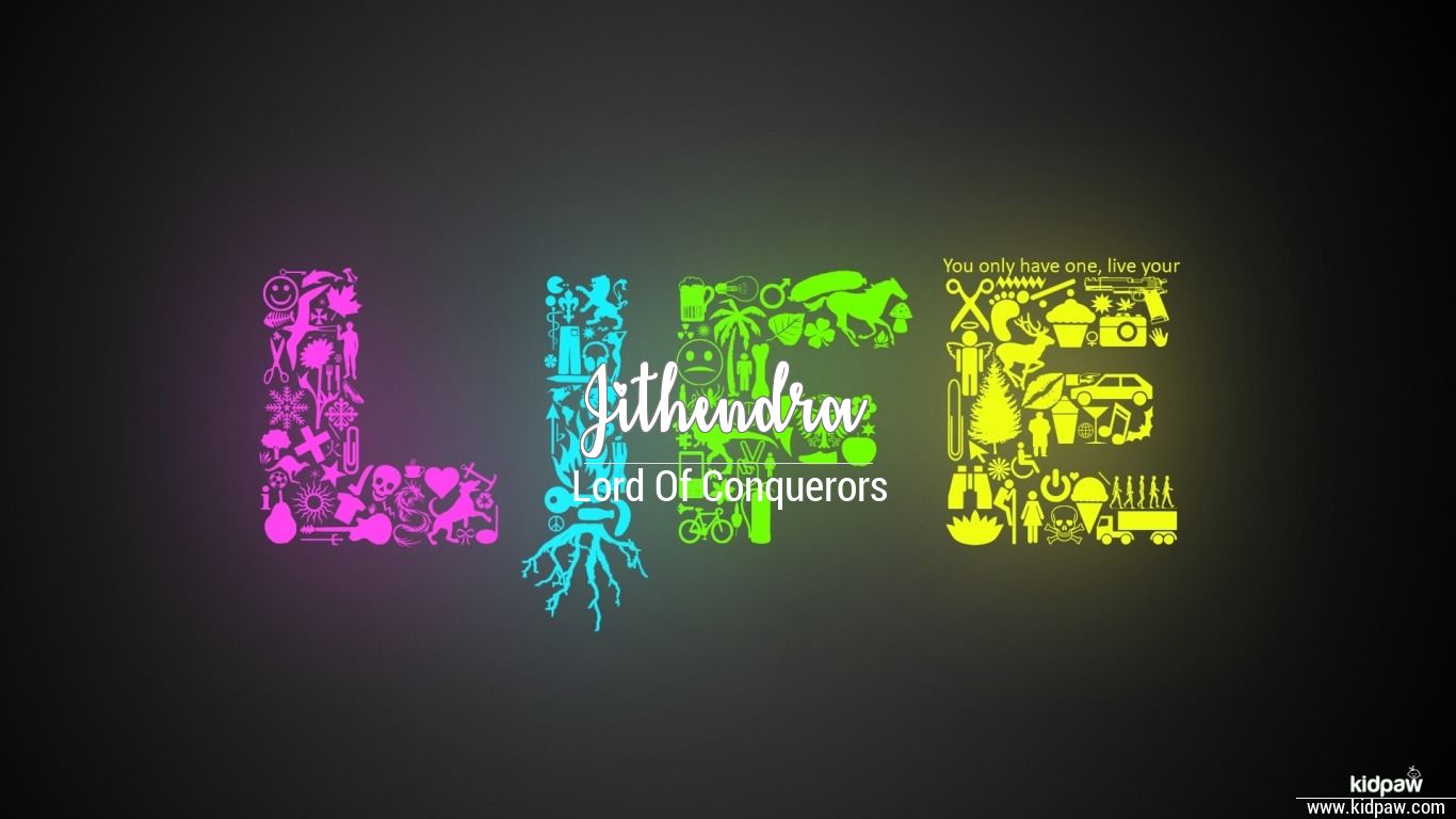 Jithendra 3D Name Wallpaper for Mobile, Write जीतेन्द्र Name on Photo ...