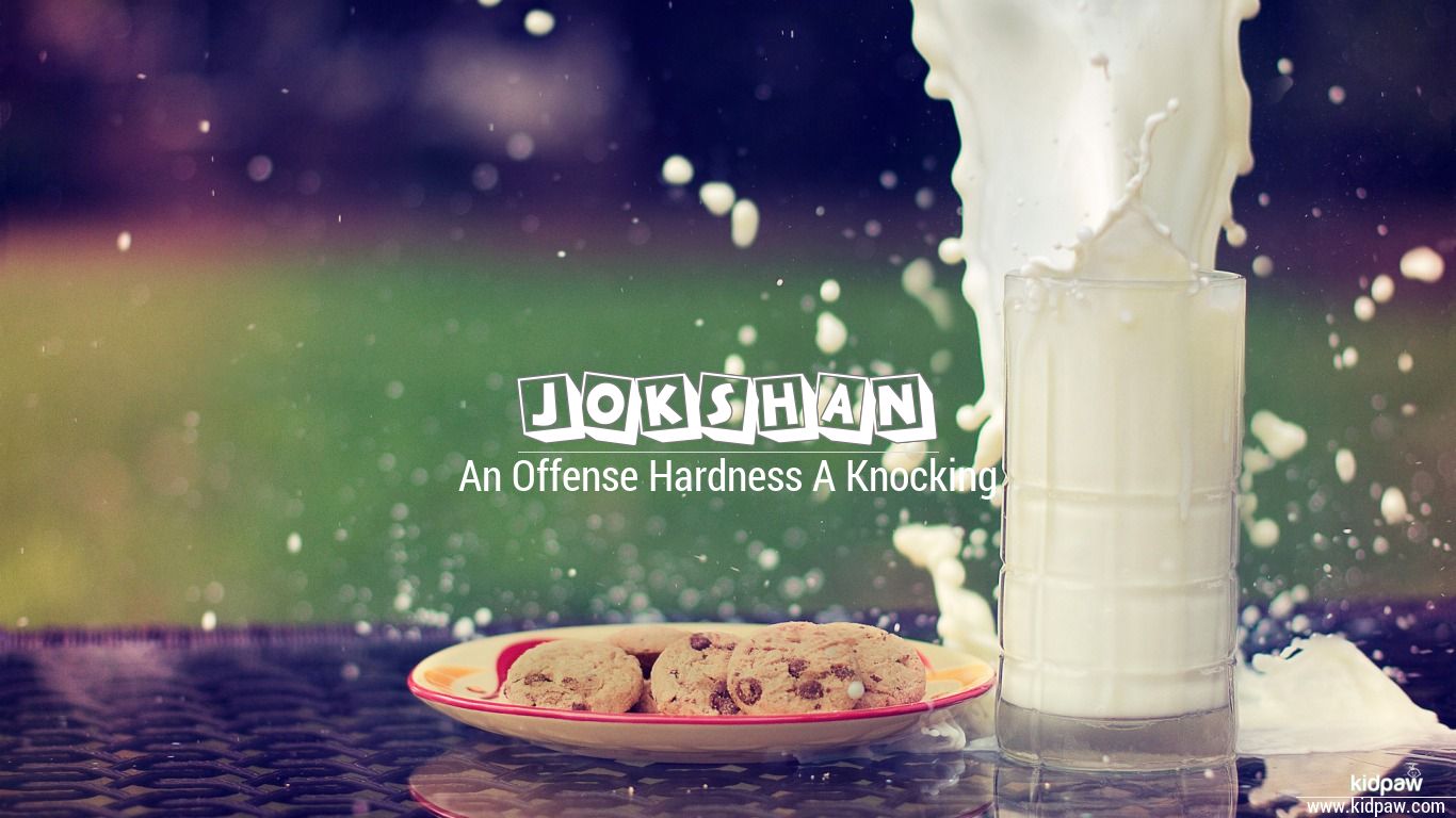 Jokshan 3D Name Wallpaper for Mobile, Write Name on Photo Online