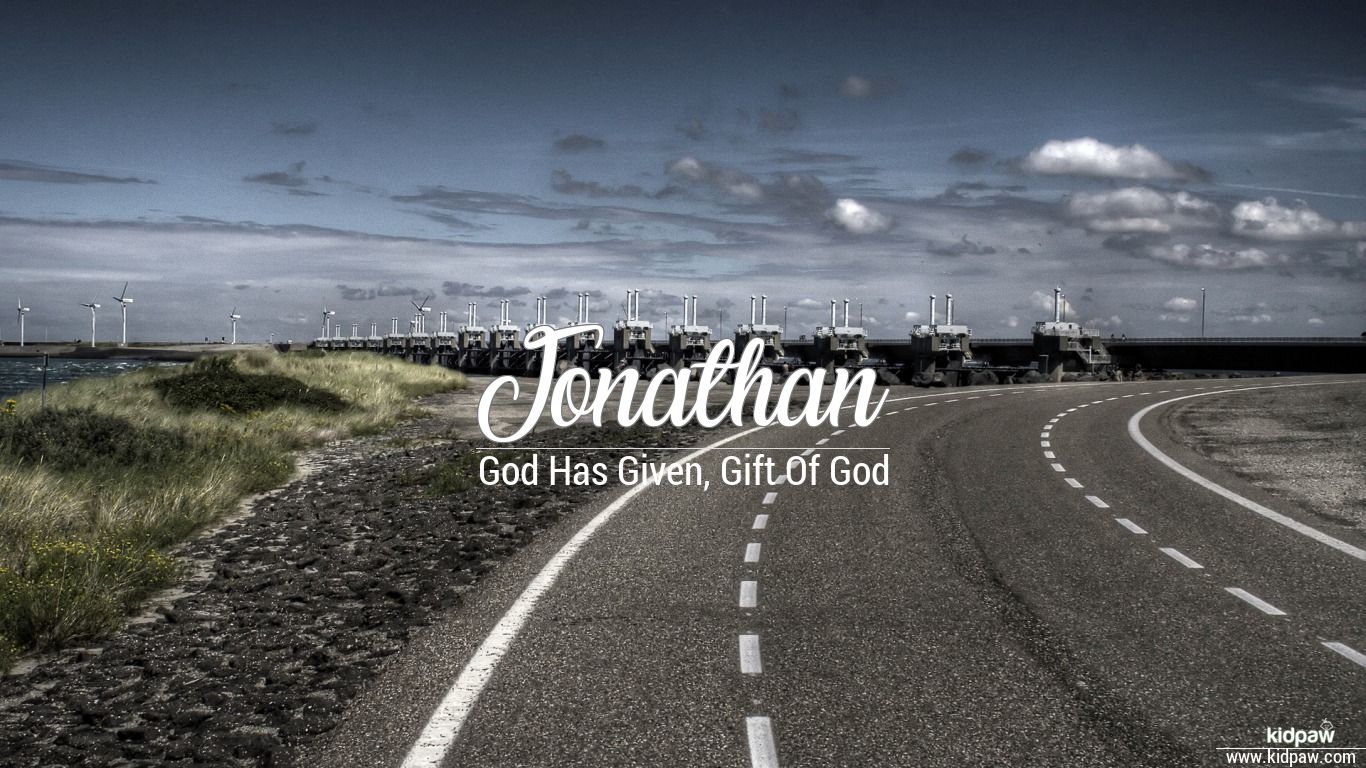 Jonathan 3D Name Wallpaper for Mobile, Write Name on Photo Online