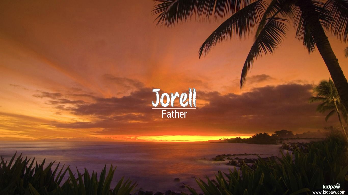 Jorell 3D Name Wallpaper for Mobile, Write Name on Photo Online