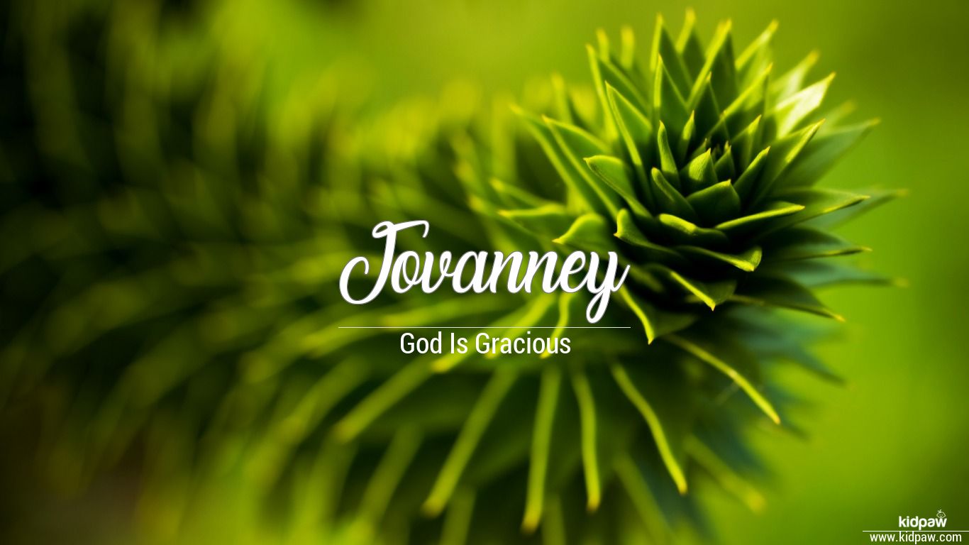 Jovanney 3D Name Wallpaper for Mobile, Write Name on Photo Online