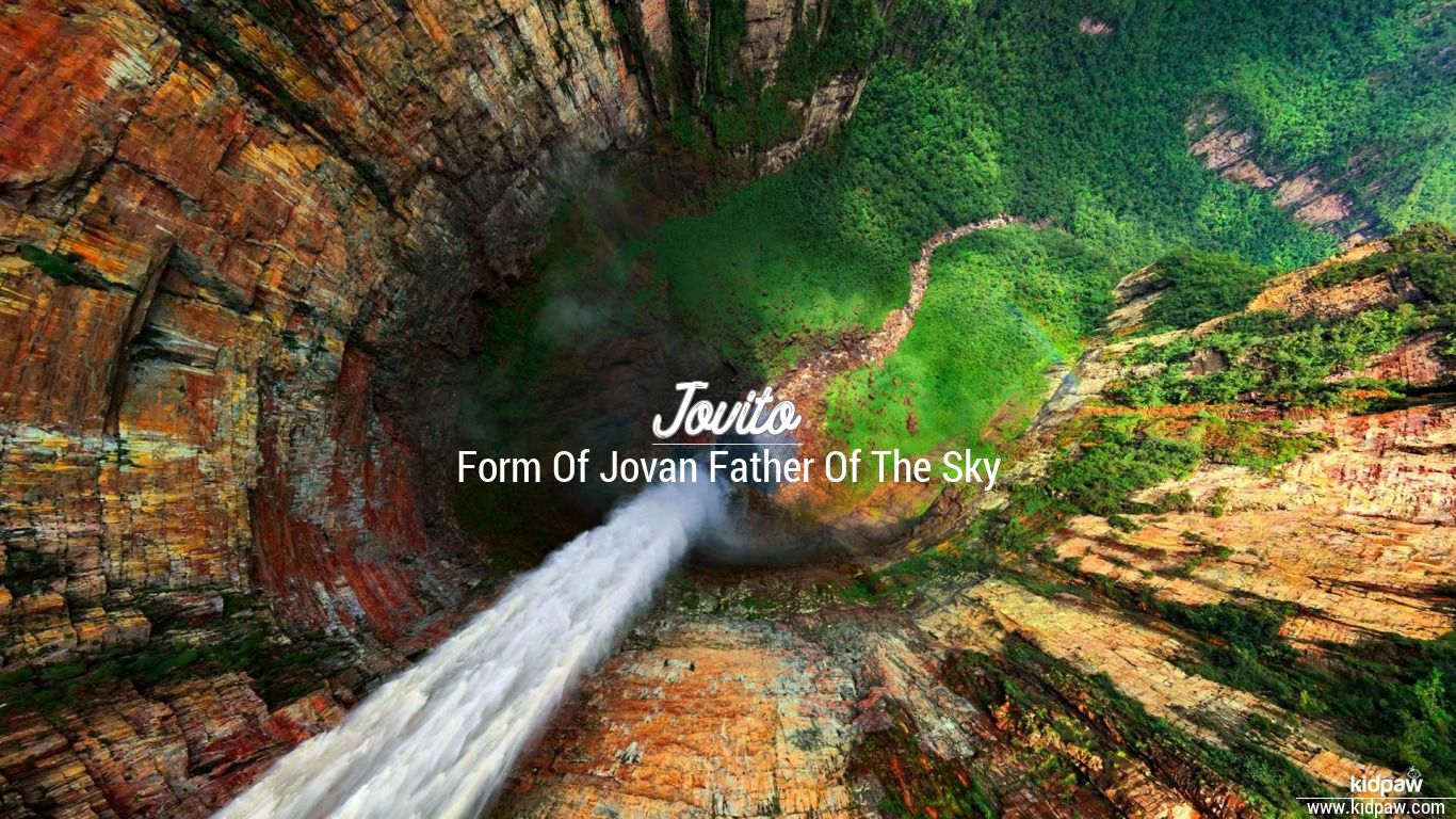 Jovito 3D Name Wallpaper for Mobile, Write Name on Photo Online