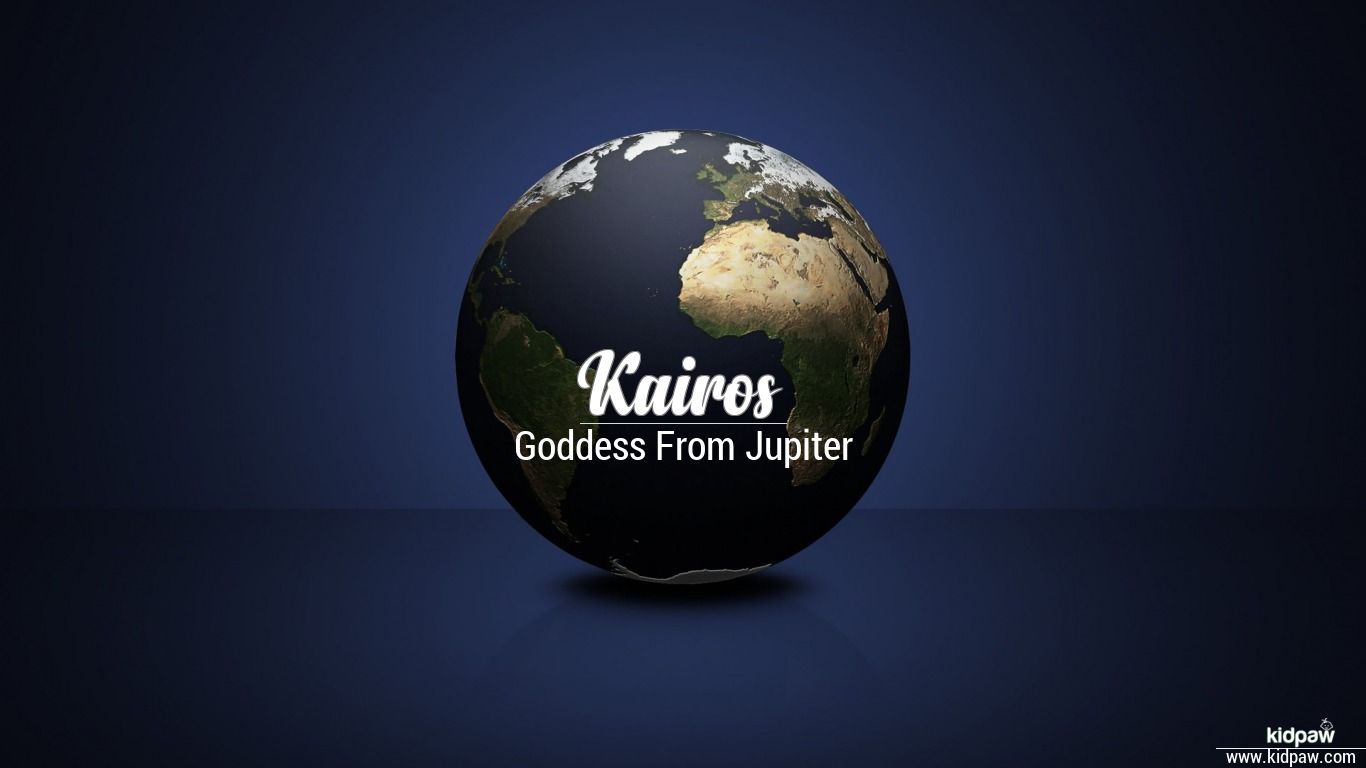 Kairos 3D Name Wallpaper for Mobile, Write Name on Photo Online