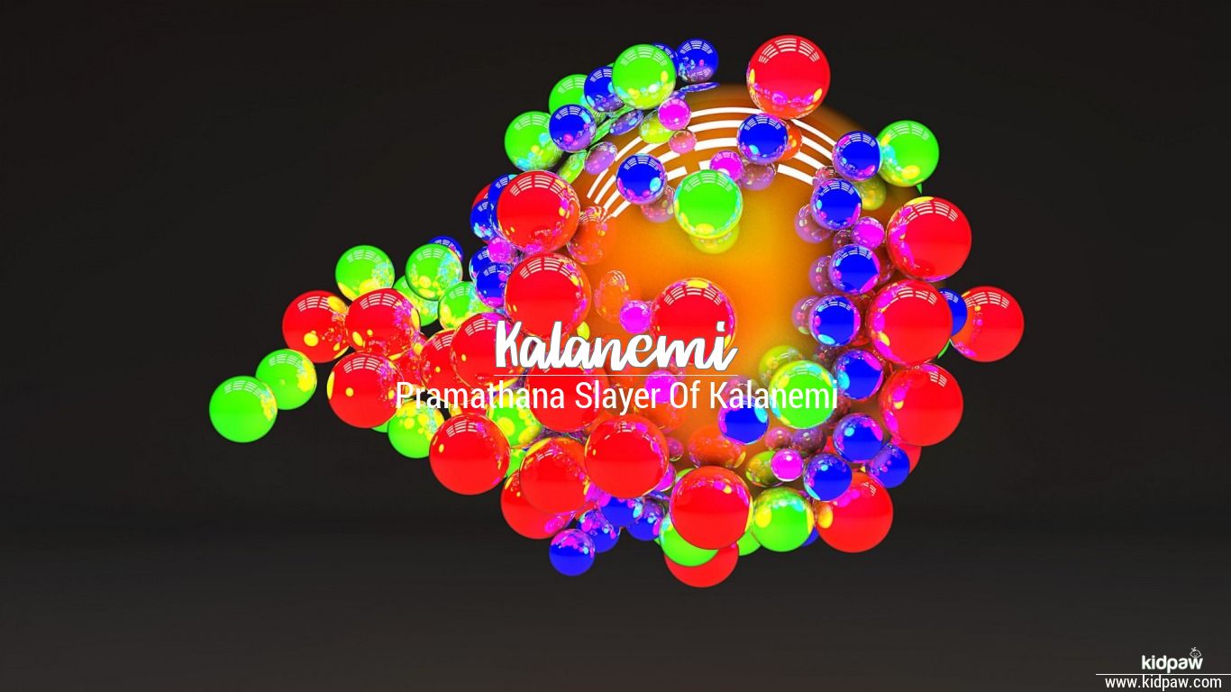 Kalanemi 3D Name Wallpaper for Mobile, Write कलानेमी Name on Photo Online