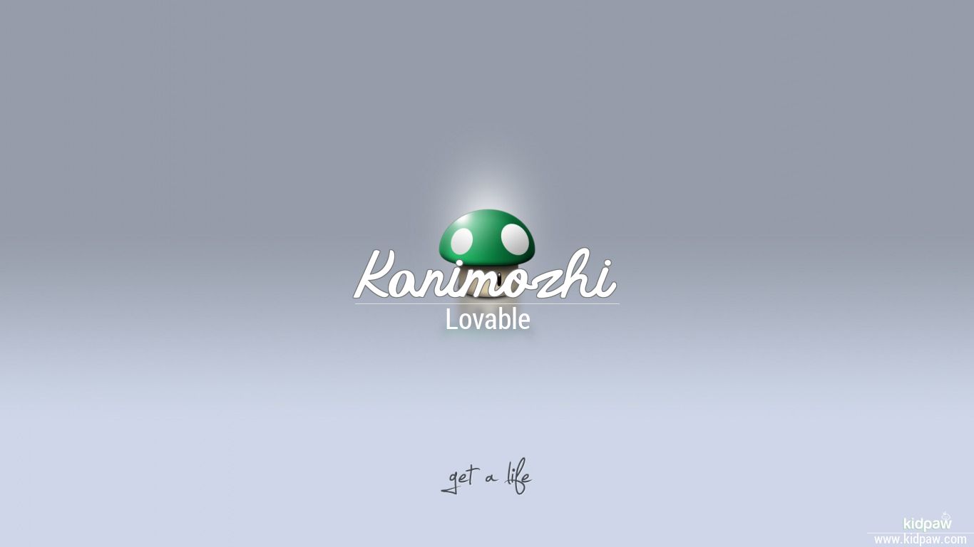 Kanimozhi 3D Name Wallpaper for Mobile, Write कानीमोझ्ही Name on Photo ...