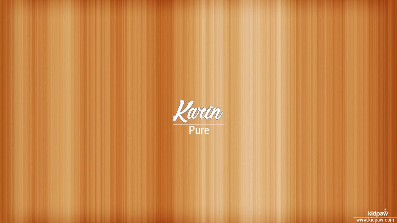 Karin 3D Name Wallpaper for Mobile, Write Name on Photo Online