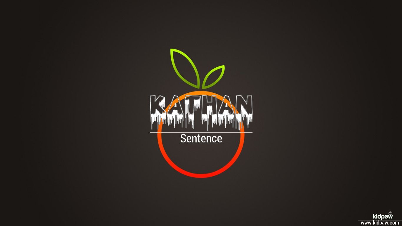 Kathan 3D Name Wallpaper for Mobile, Write कतान Name on Photo Online
