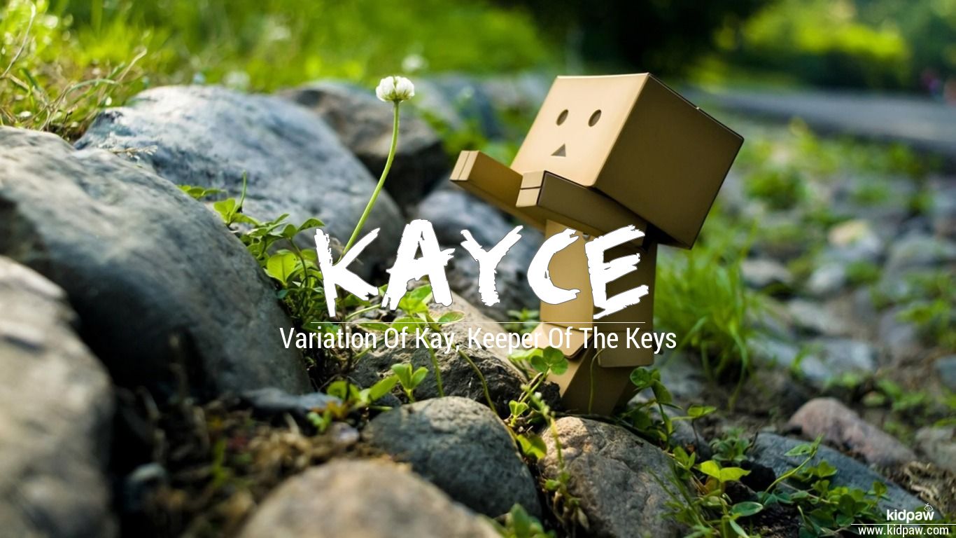 Kayce 3D Name Wallpaper for Mobile, Write Name on Photo Online