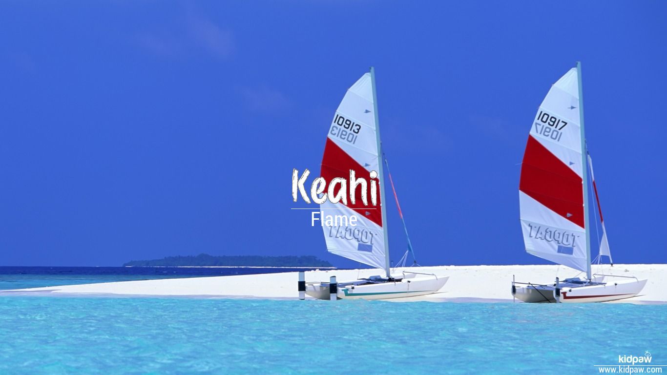 Keahi 3D Name Wallpaper for Mobile, Write Name on Photo Online