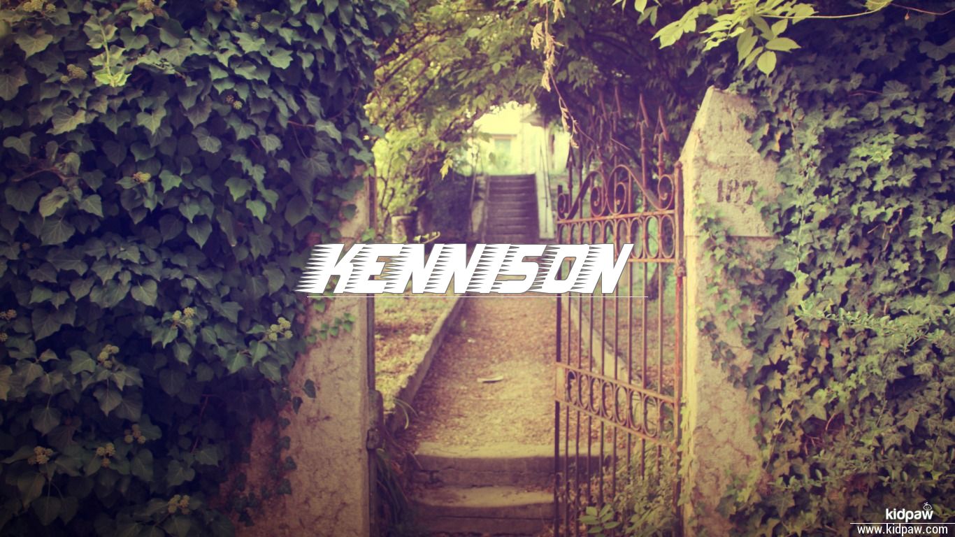 Kennison 3D Name Wallpaper for Mobile, Write Name on Photo Online