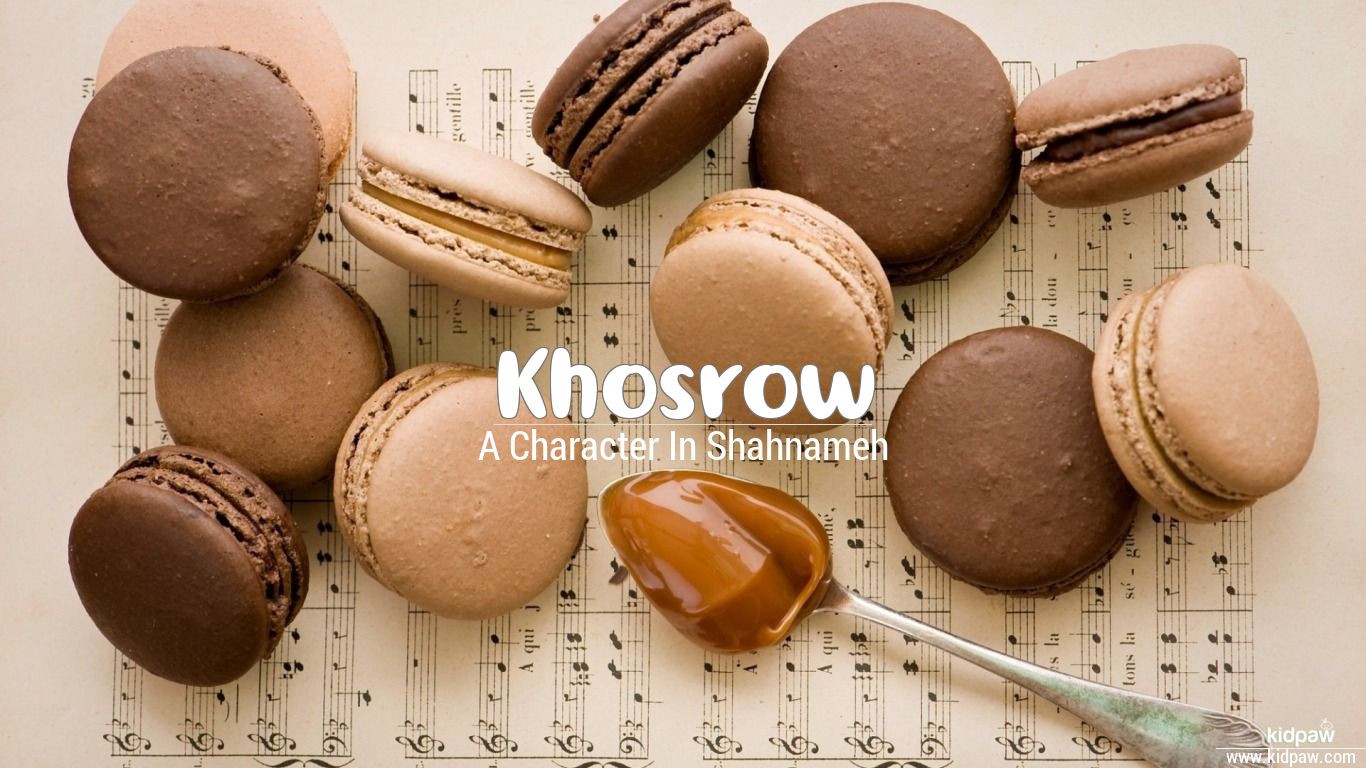 Khosrow 3D Name Wallpaper for Mobile, Write Name on Photo Online