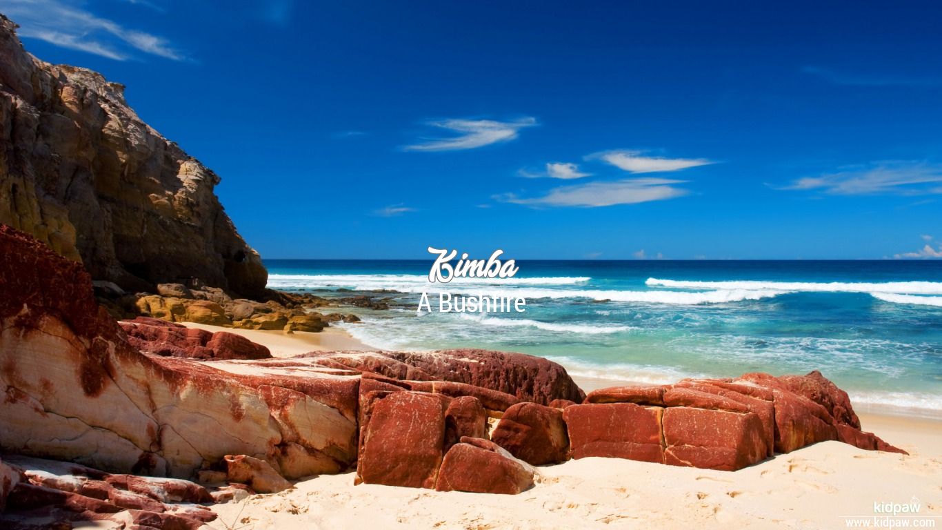 Kimba 3D Name Wallpaper for Mobile, Write Name on Photo Online