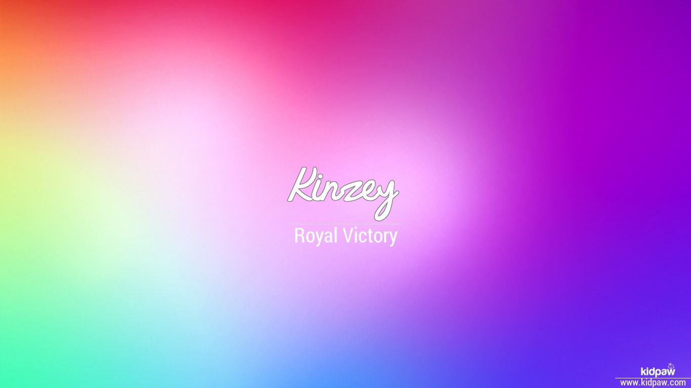 Kinzey 3D Name Wallpaper for Mobile, Write Name on Photo Online