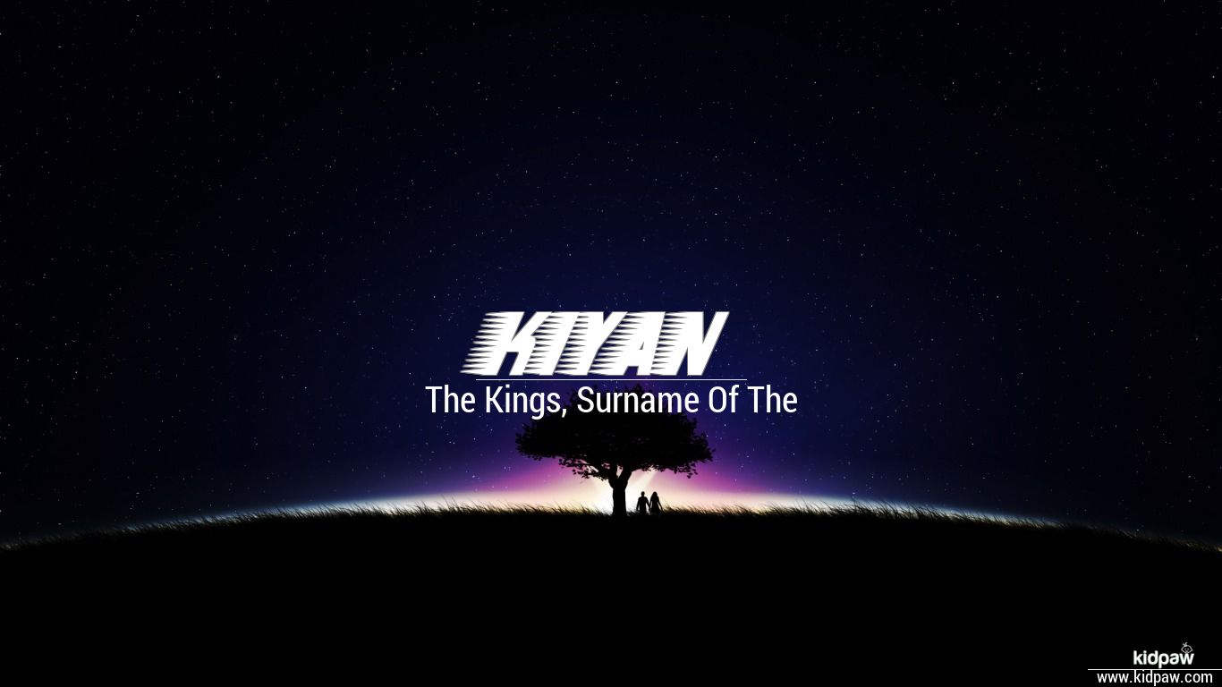 Kiyan 3D Name Wallpaper for Mobile, Write Name on Photo Online