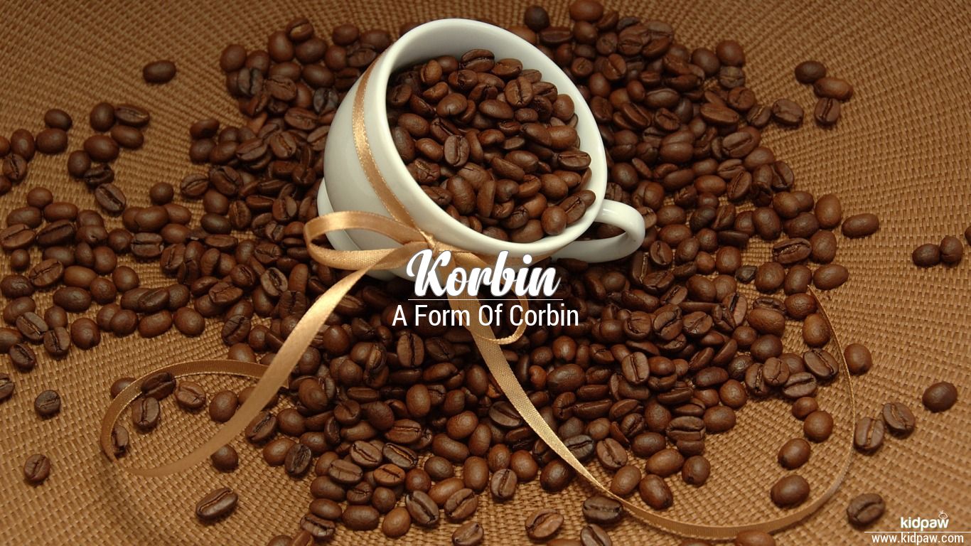 Korbin 3D Name Wallpaper for Mobile, Write Name on Photo Online