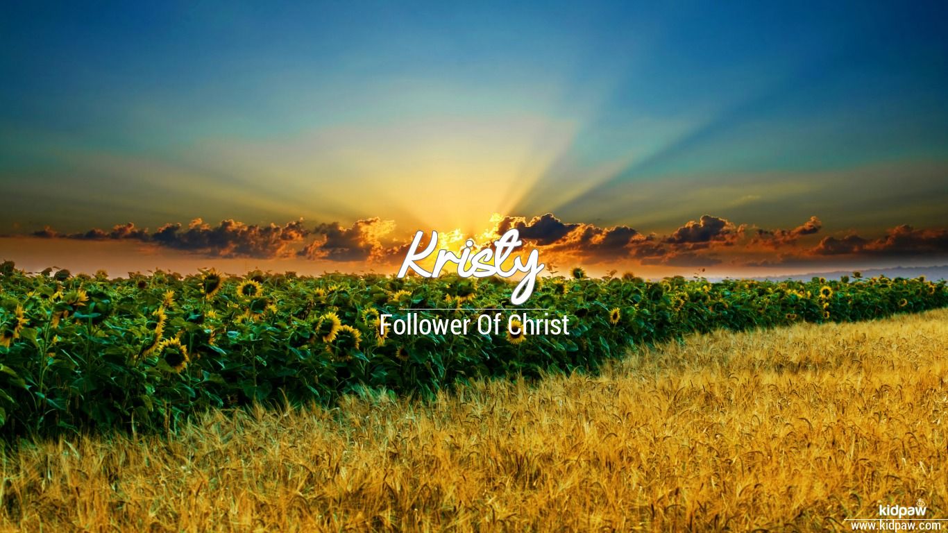 Kristy 3D Name Wallpaper for Mobile, Write क्रीस्त्य Name on Photo Online