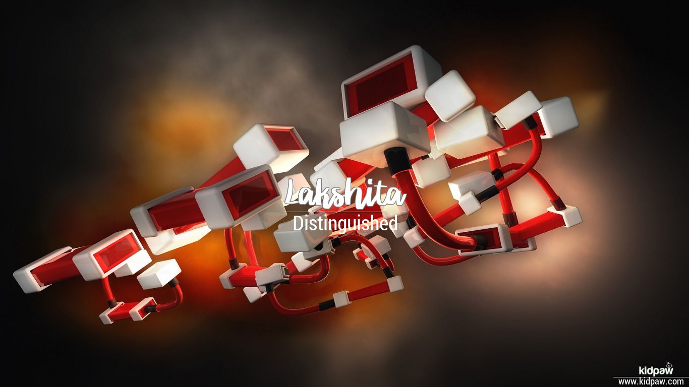 Lakshita 3D Name Wallpaper for Mobile, Write लक्षिता Name on Photo Online