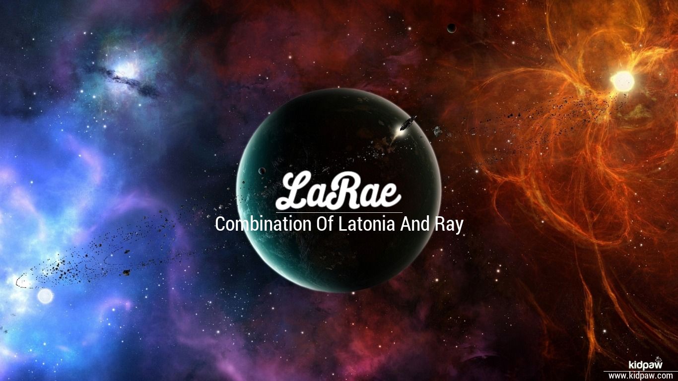 LaRae 3D Name Wallpaper for Mobile, Write Name on Photo Online