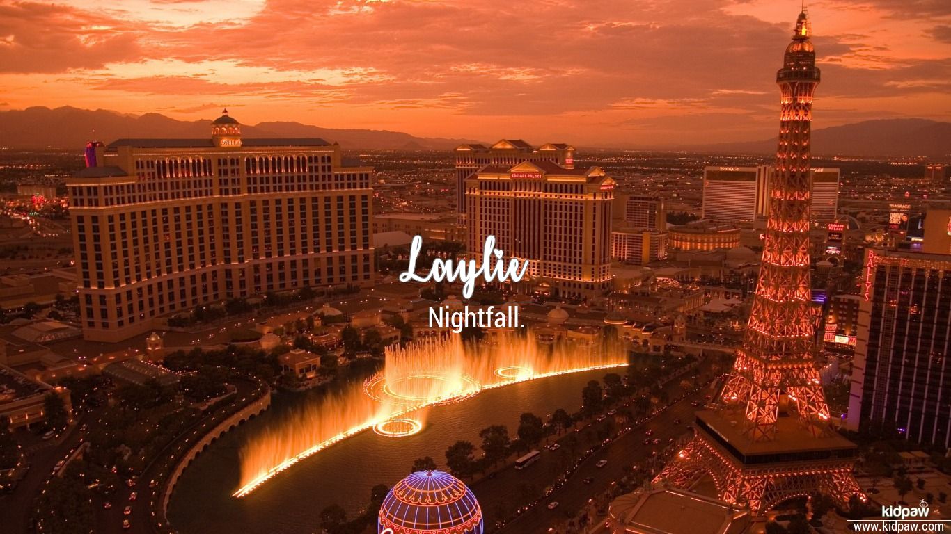 Laylie 3D Name Wallpaper for Mobile, Write Name on Photo Online