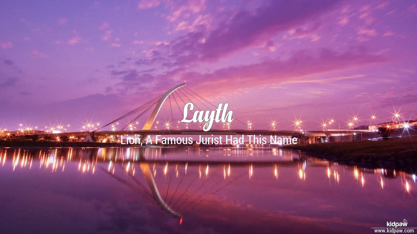 Layth 3D Name Wallpaper for Mobile, Write لیتھ Name on Photo Online