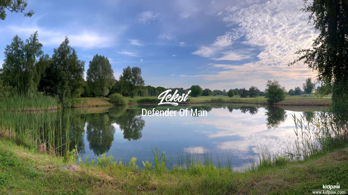 Leksi 3D Name Wallpaper for Mobile, Write Name on Photo Online