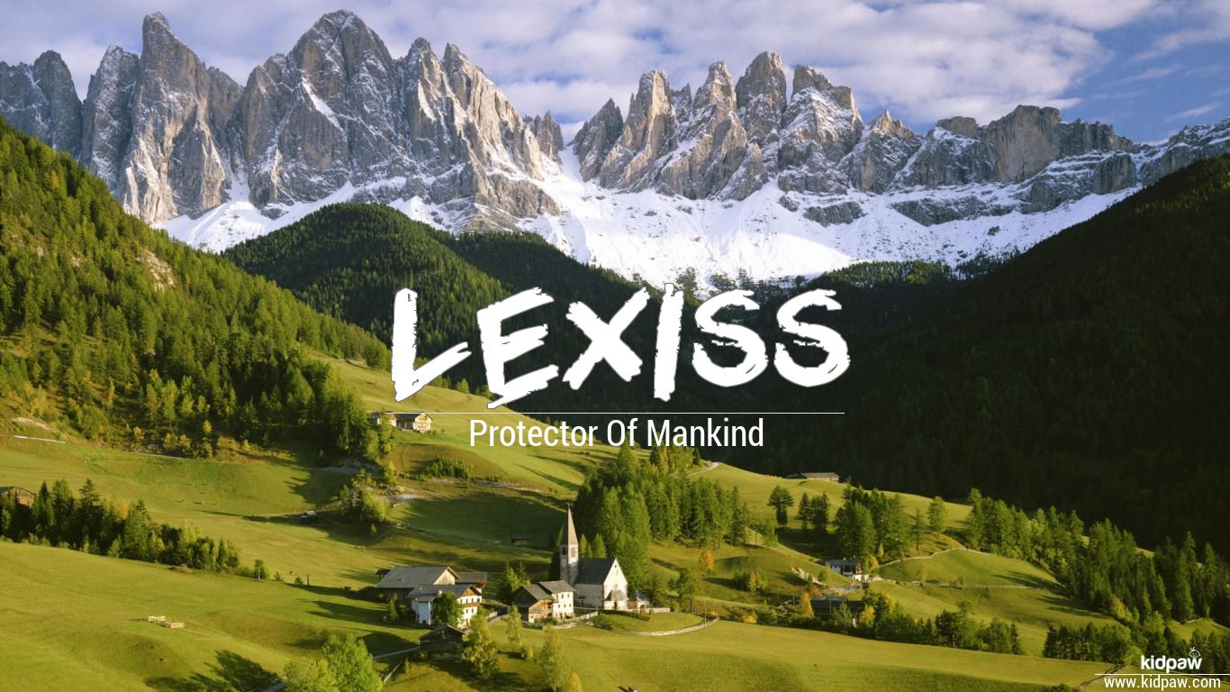 Lexiss 3D Name Wallpaper for Mobile, Write Name on Photo Online