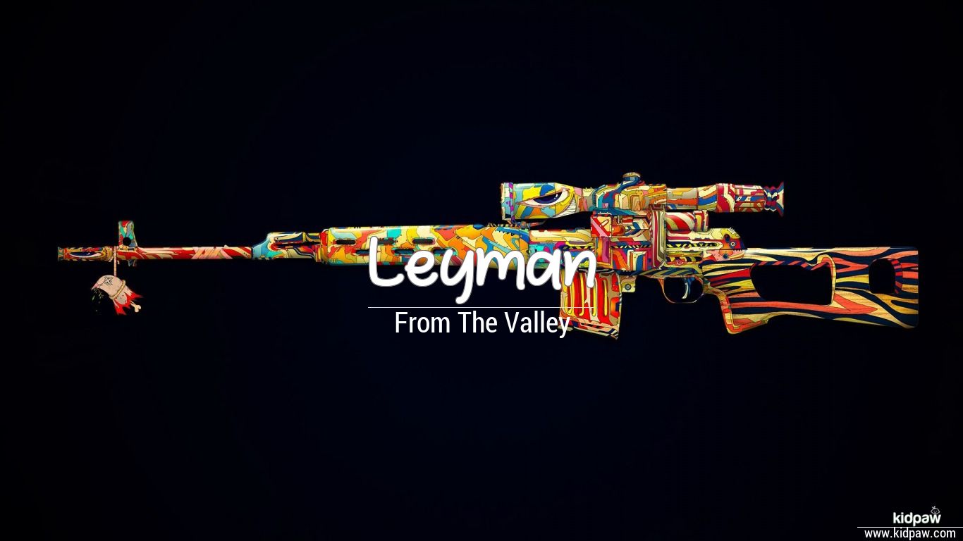 Leyman 3D Name Wallpaper for Mobile, Write Name on Photo Online